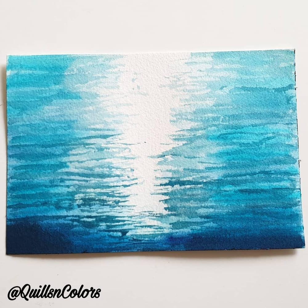 Water study with watercolor | Skillshare Student Project