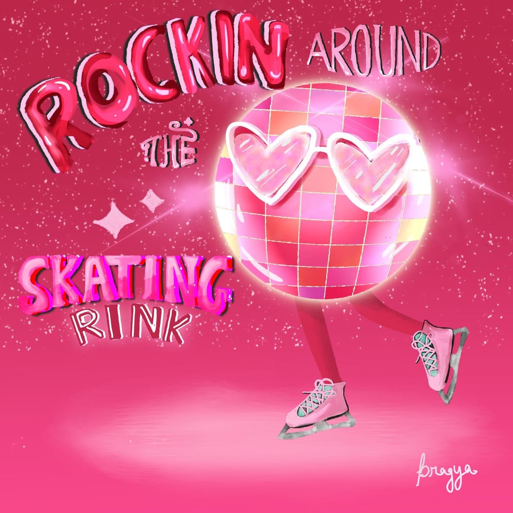 Y2K disco ball and Pantone Viva Magenta | Skillshare Student Project