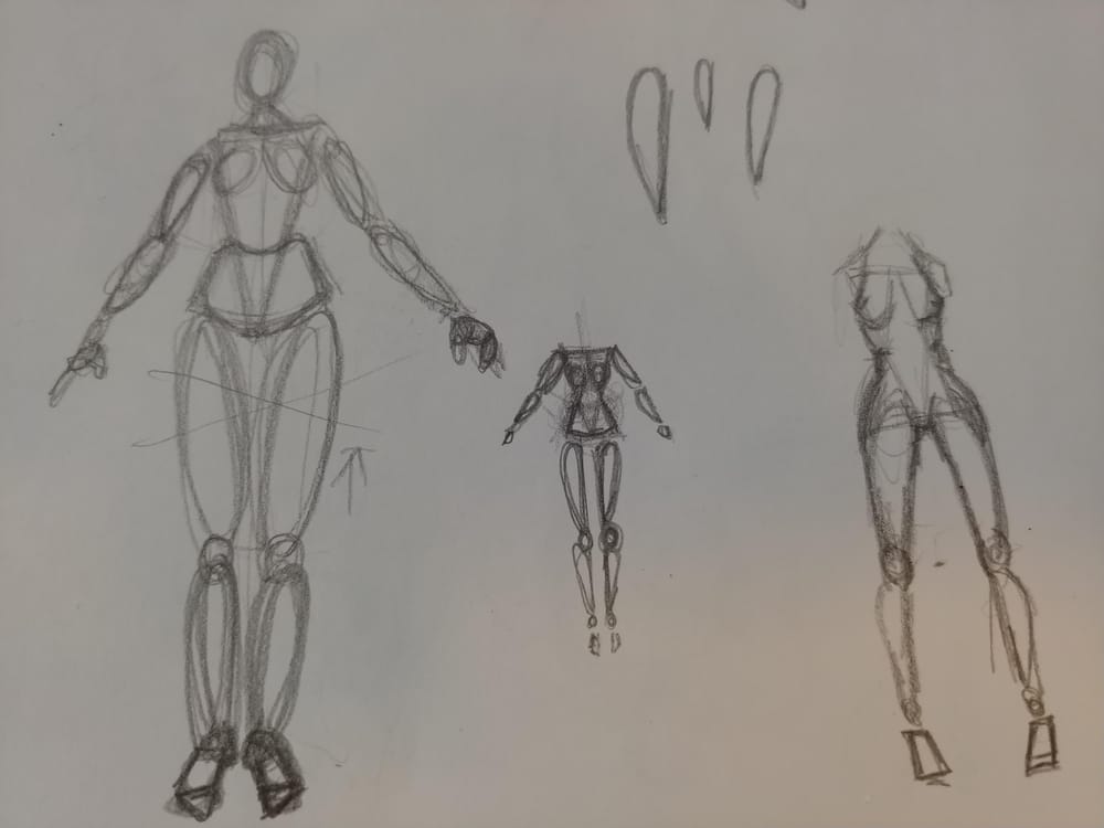 Female Basic Shapes. | Skillshare Student Project