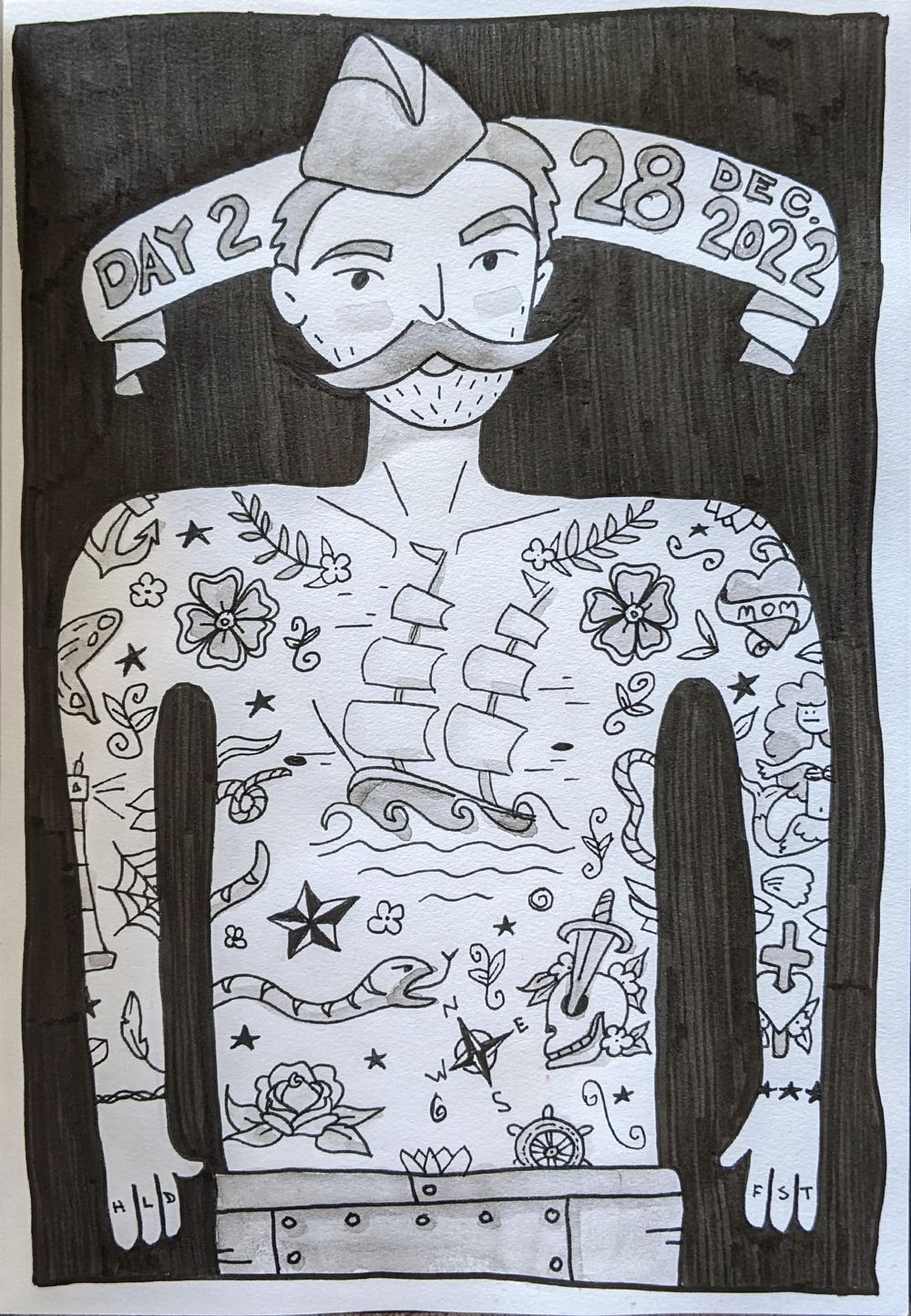 7 day drawing challenge | Skillshare Student Project