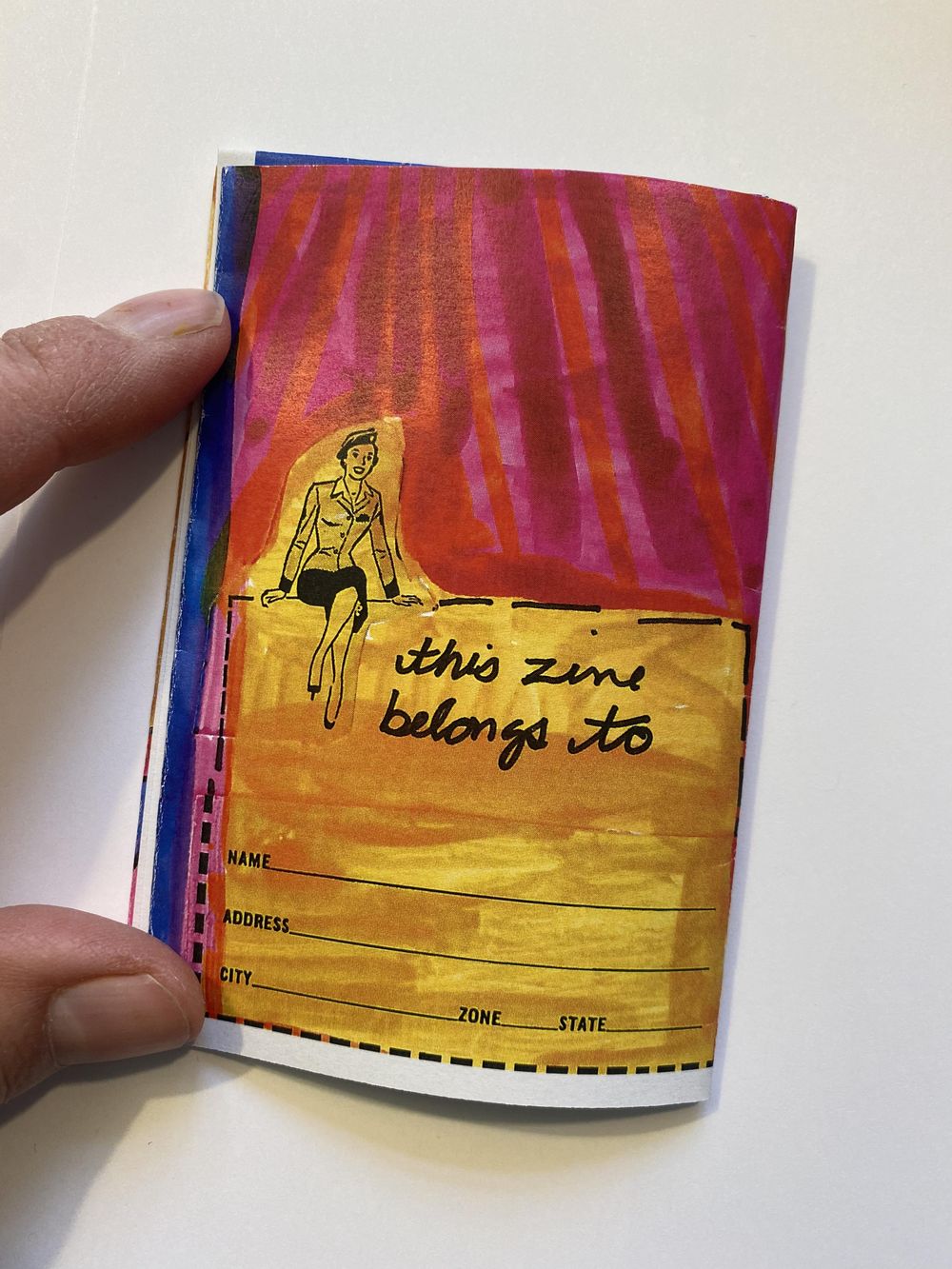 National Geographic collage Zine | Skillshare Student Project