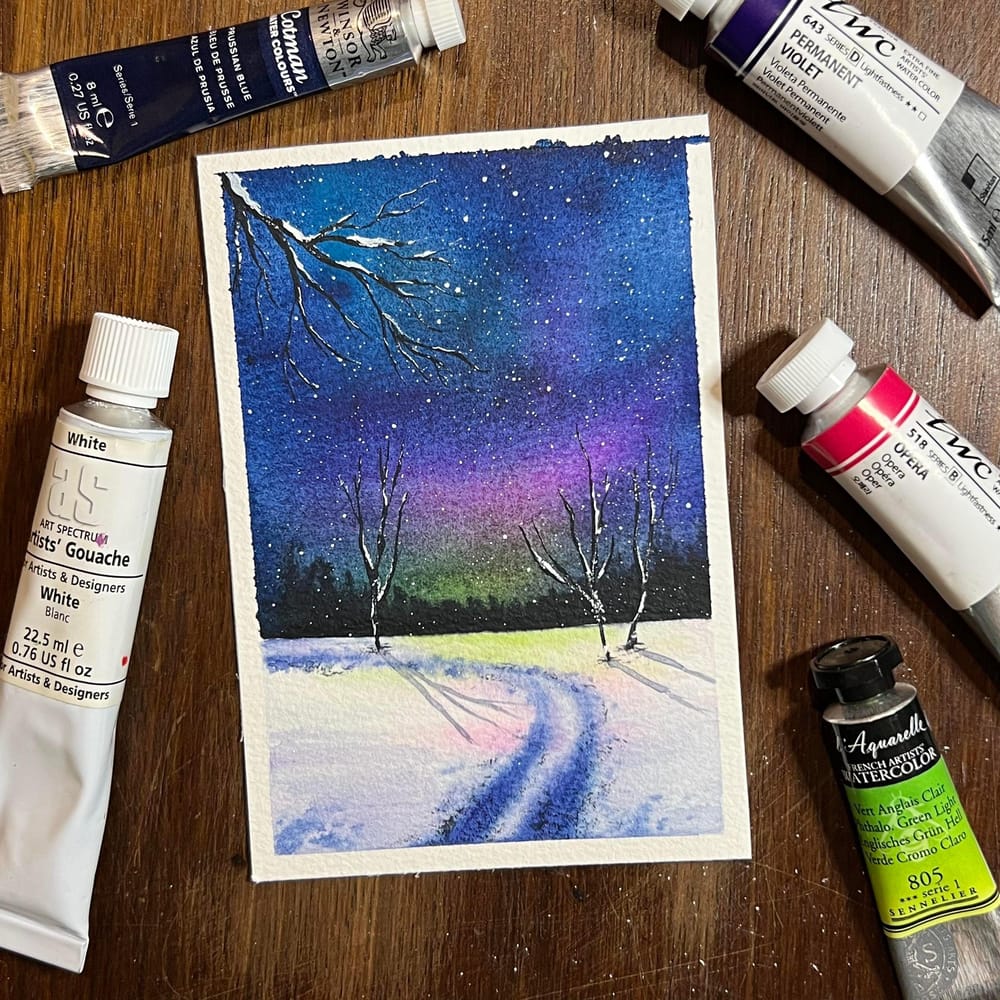 Winter Landscapes | Skillshare Student Project