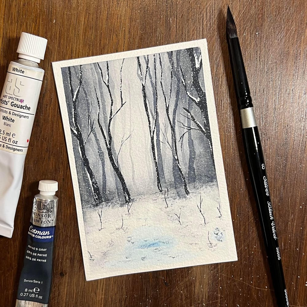 Winter Landscapes | Skillshare Student Project
