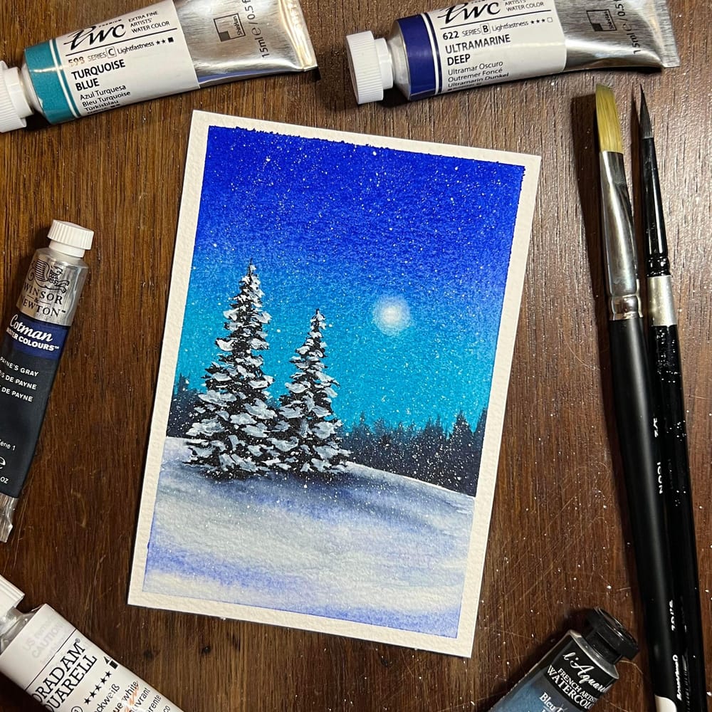 Winter Landscapes | Skillshare Student Project
