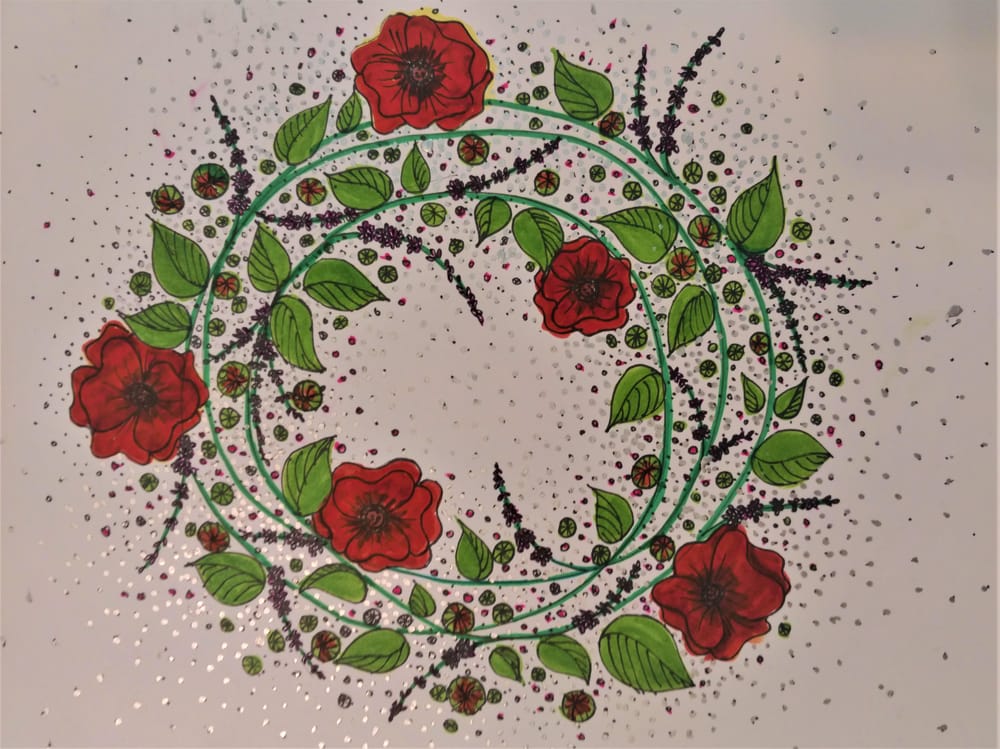 Poppy Wreath | Skillshare Student Project