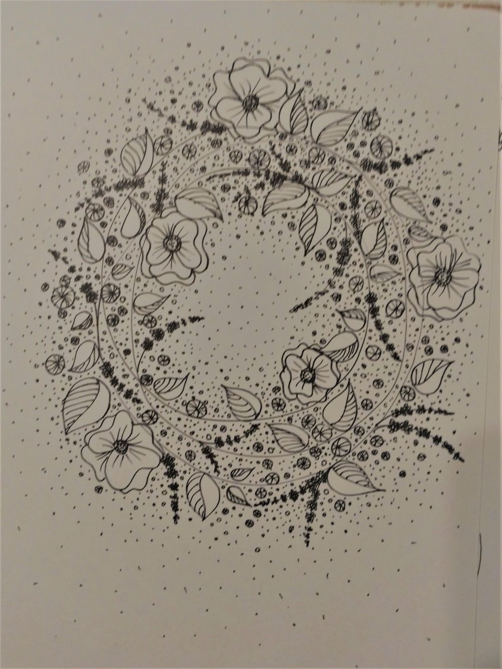 Poppy Wreath | Skillshare Student Project