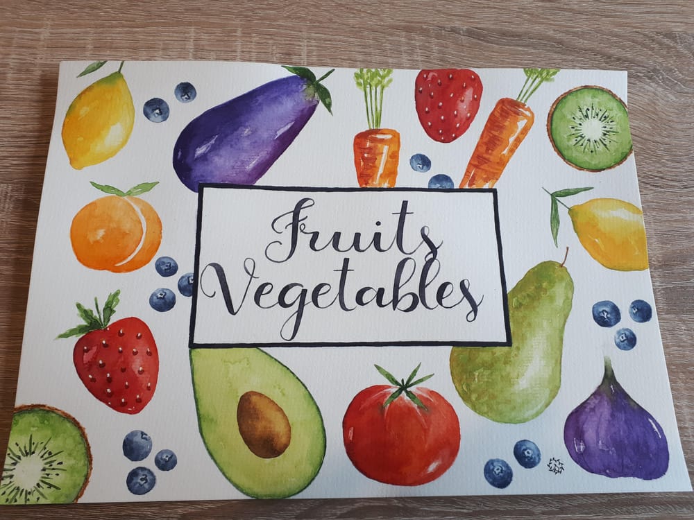 Sophie's Fruits & Vegetables | Skillshare Student Project