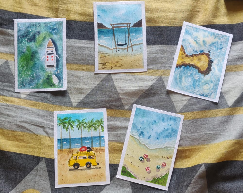 5 day beach paradise | Skillshare Student Project