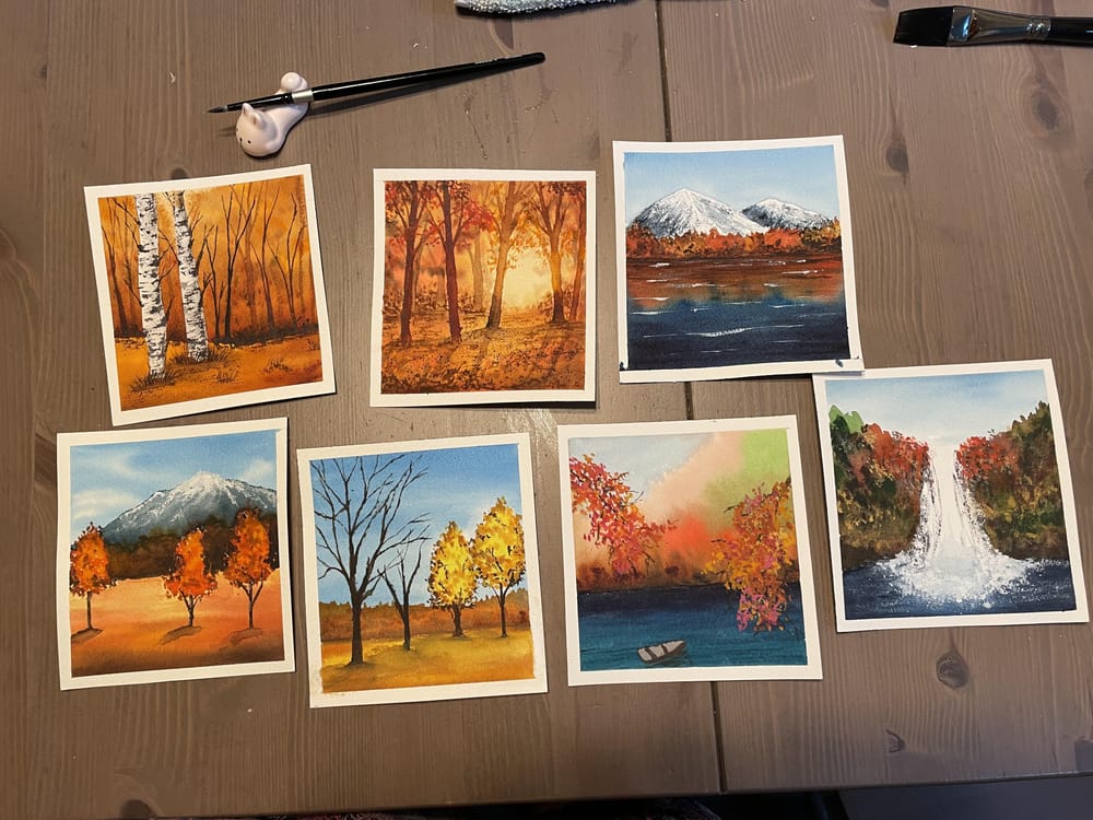 30 Day Challenge to Celebrate Watercolor Month | Skillshare Student Project