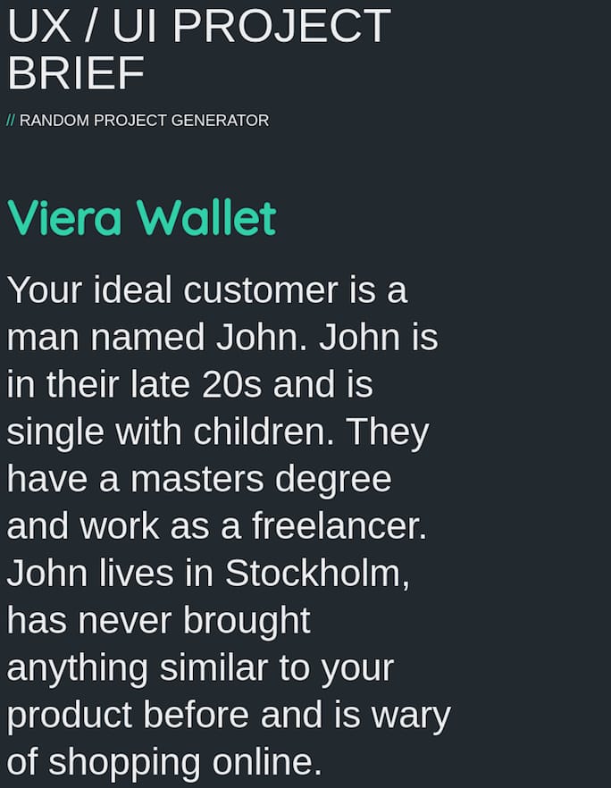 Viera Wallets - Project for Figma UI UX Design Essentials | Skillshare ...