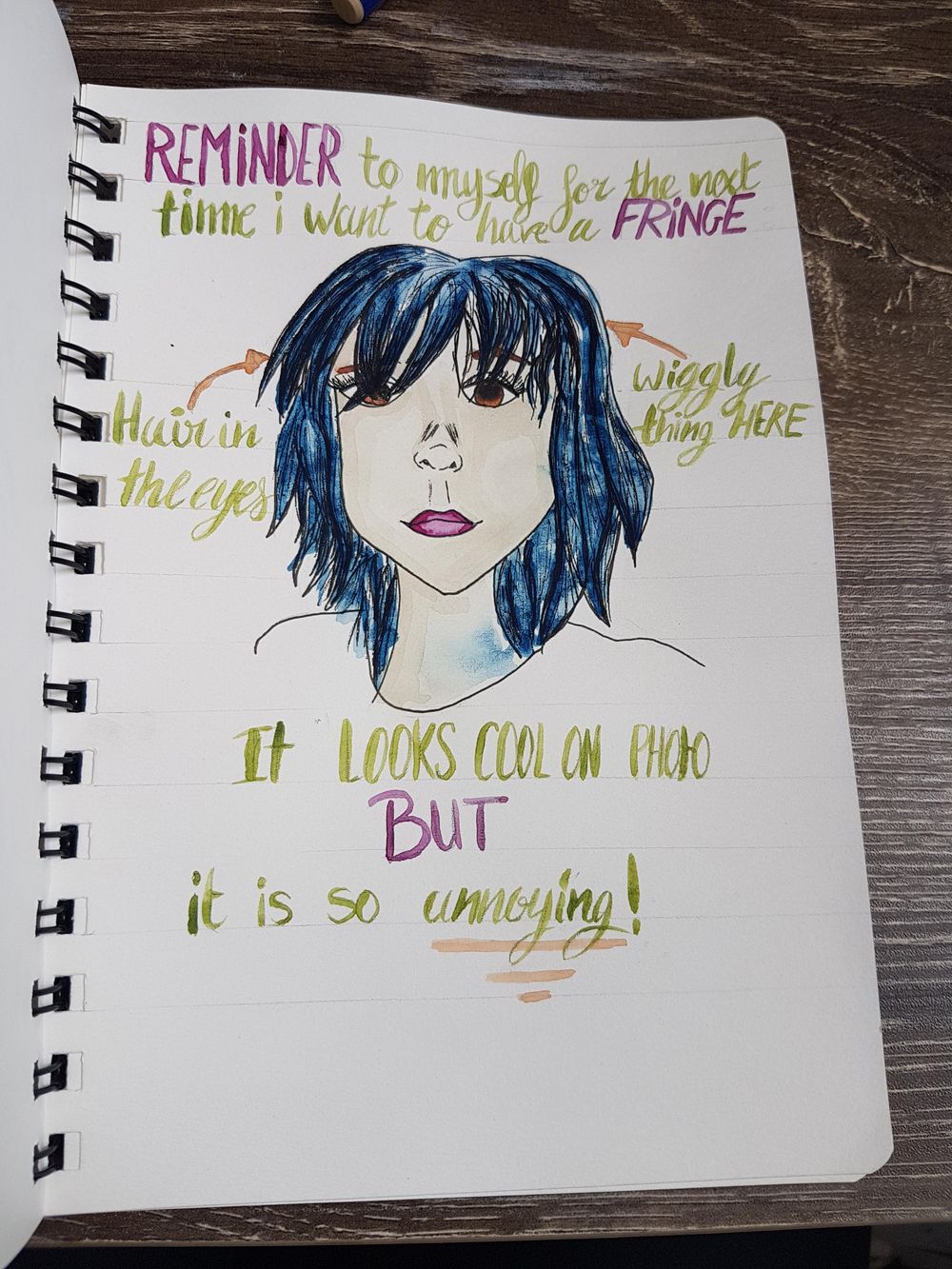 watercolor lettering practice | Skillshare Student Project