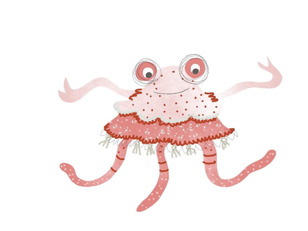 Pink Lady Monster | Skillshare Student Project