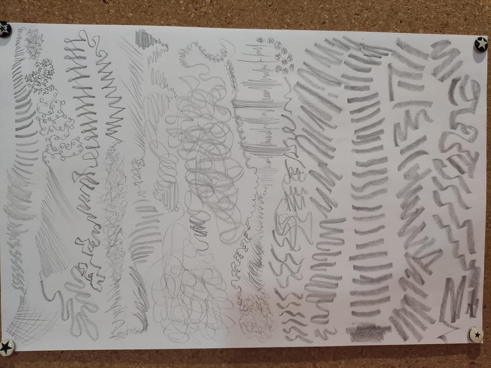 Dynamic mark making Final project | Skillshare Student Project