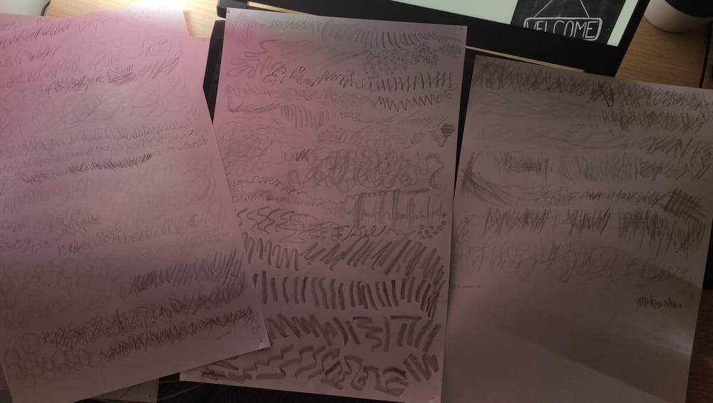 Dynamic mark making Final project | Skillshare Student Project