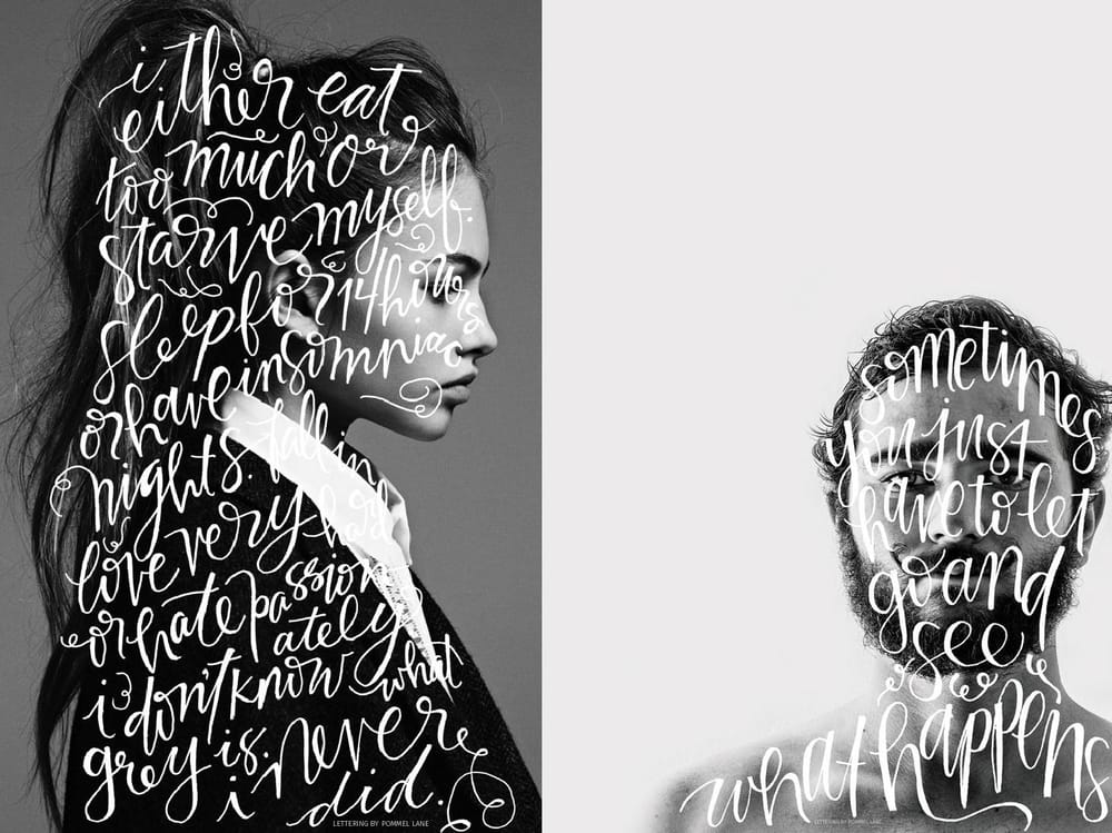 Silhouettes: Words in Human Form | Skillshare Student Project