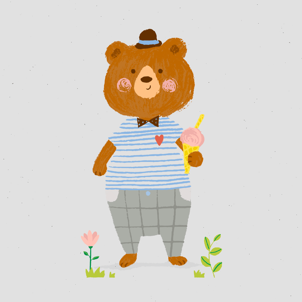 Cute Bear | Skillshare Student Project
