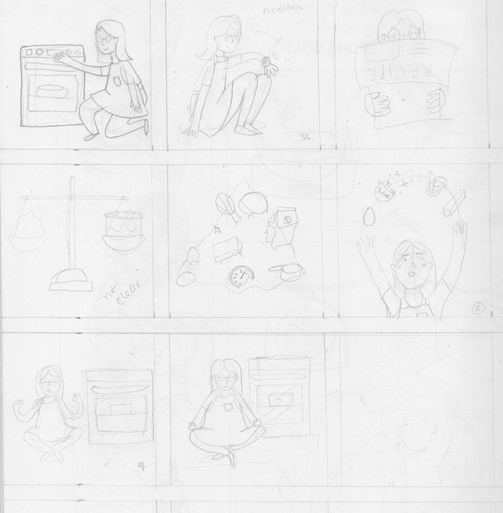 Baking illustrations | Skillshare Student Project