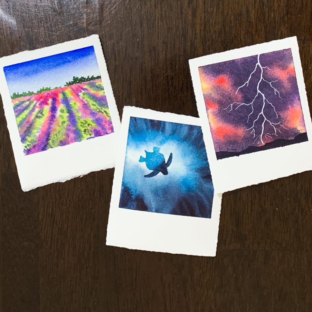 Polaroid Paintings | Skillshare Student Project