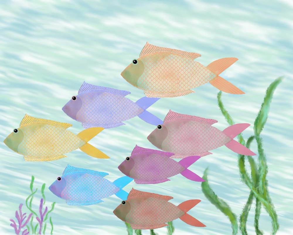 Fish doodles | Skillshare Student Project