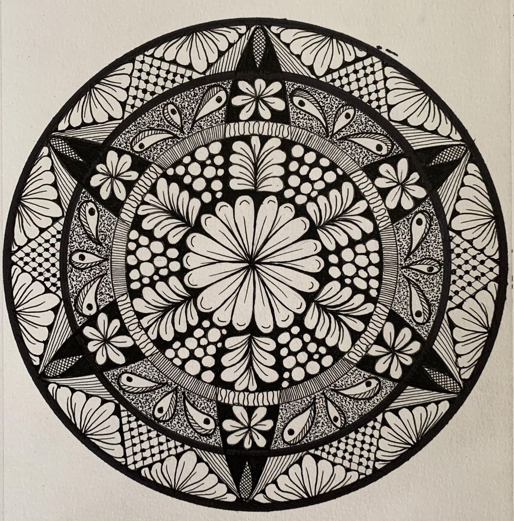 Hand Mandala | Skillshare Student Project
