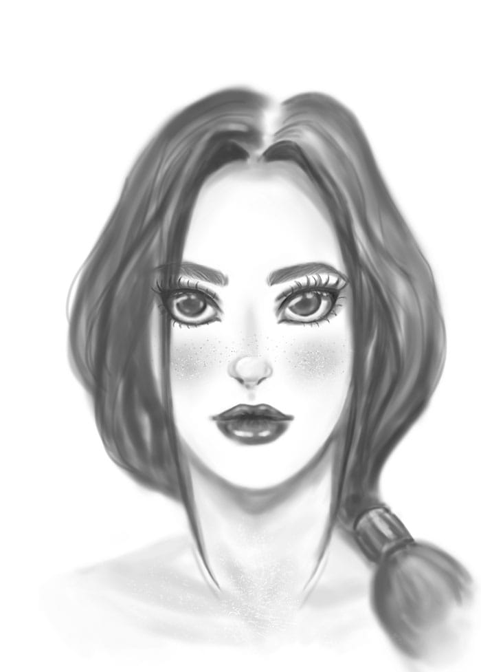 Drawing female character | Skillshare Student Project