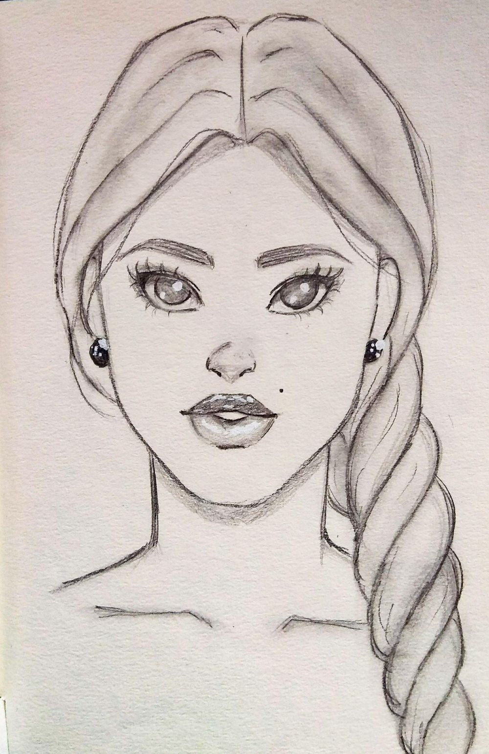 Drawing female character | Skillshare Student Project