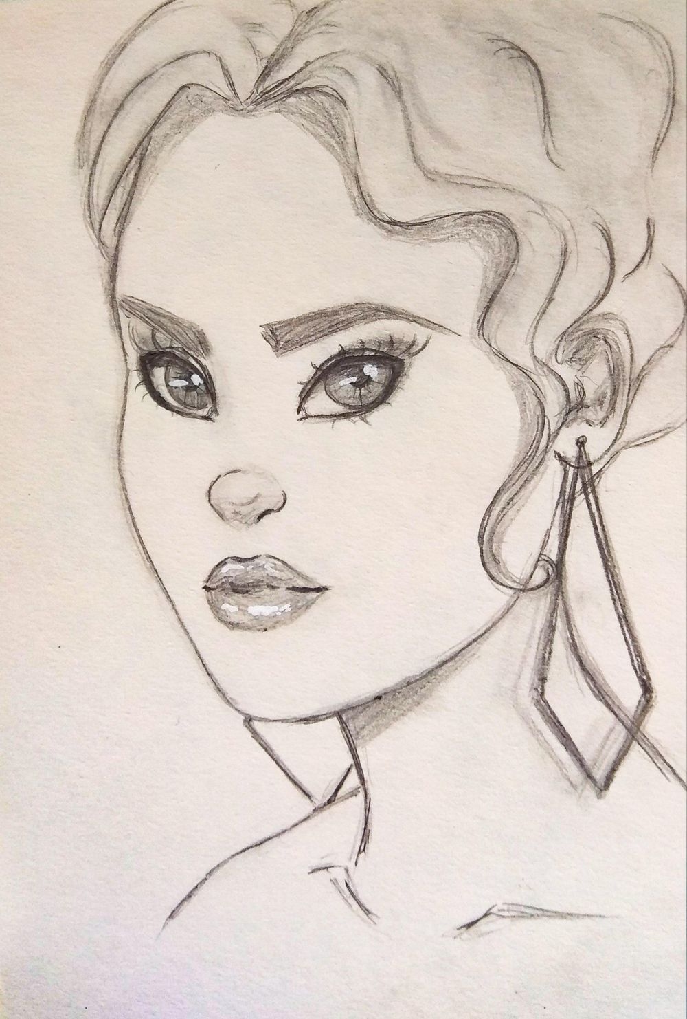 Drawing female character | Skillshare Student Project