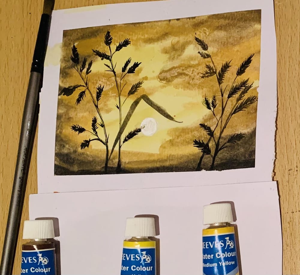 Mini Sunset - wild plants | Skillshare Student Project