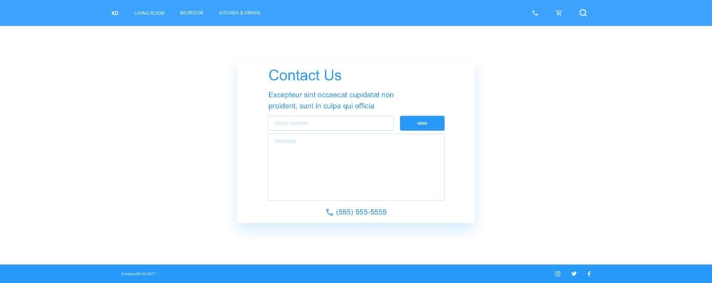 Project 1 & 2 - Wireframes (home / contact) & Prototype | Skillshare ...