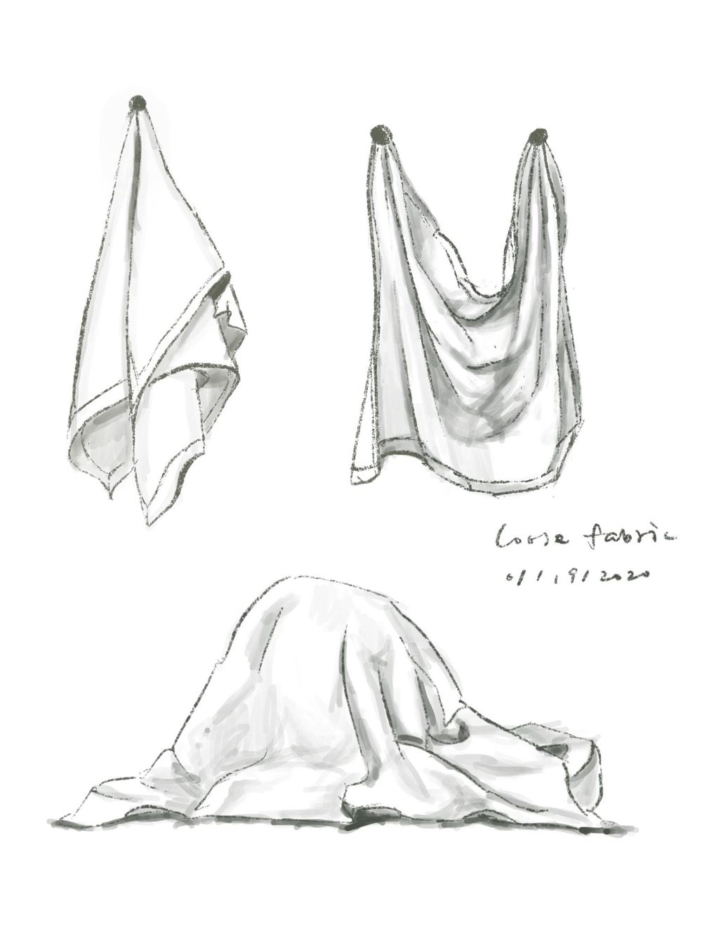 Loose fabric | Skillshare Student Project