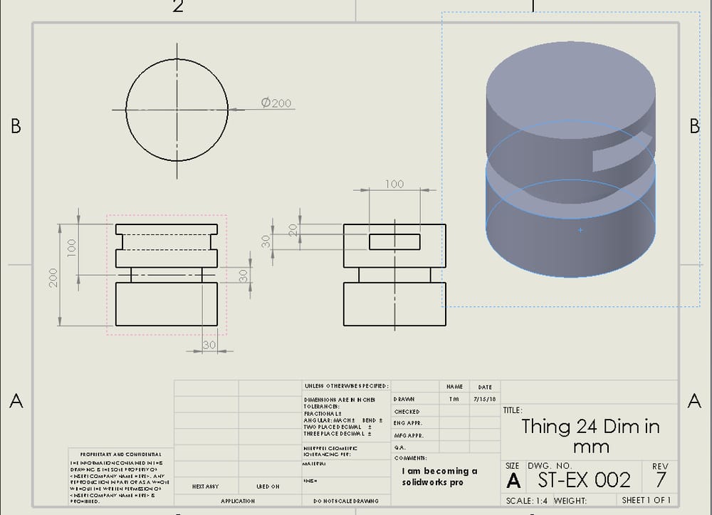 2D Drawing with adjustments | Skillshare Student Project