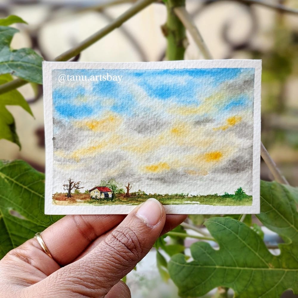 100 days painting with Geethu | Skillshare Student Project