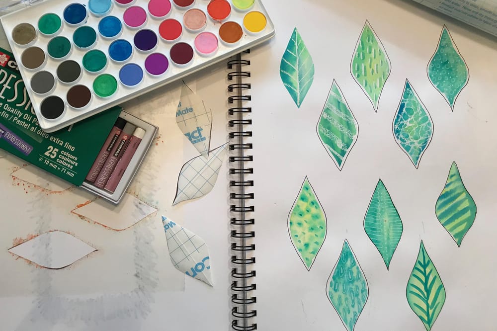 First Try at Contact Paper Stencil | Skillshare Student Project