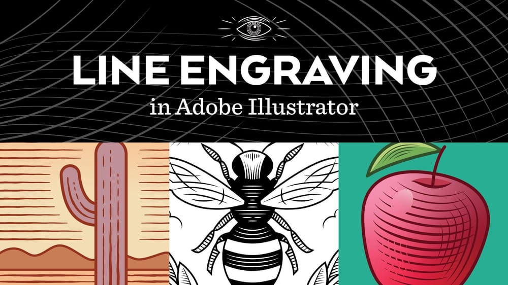 Line Engraving in Adobe Illustrator | Skillshare Student Project