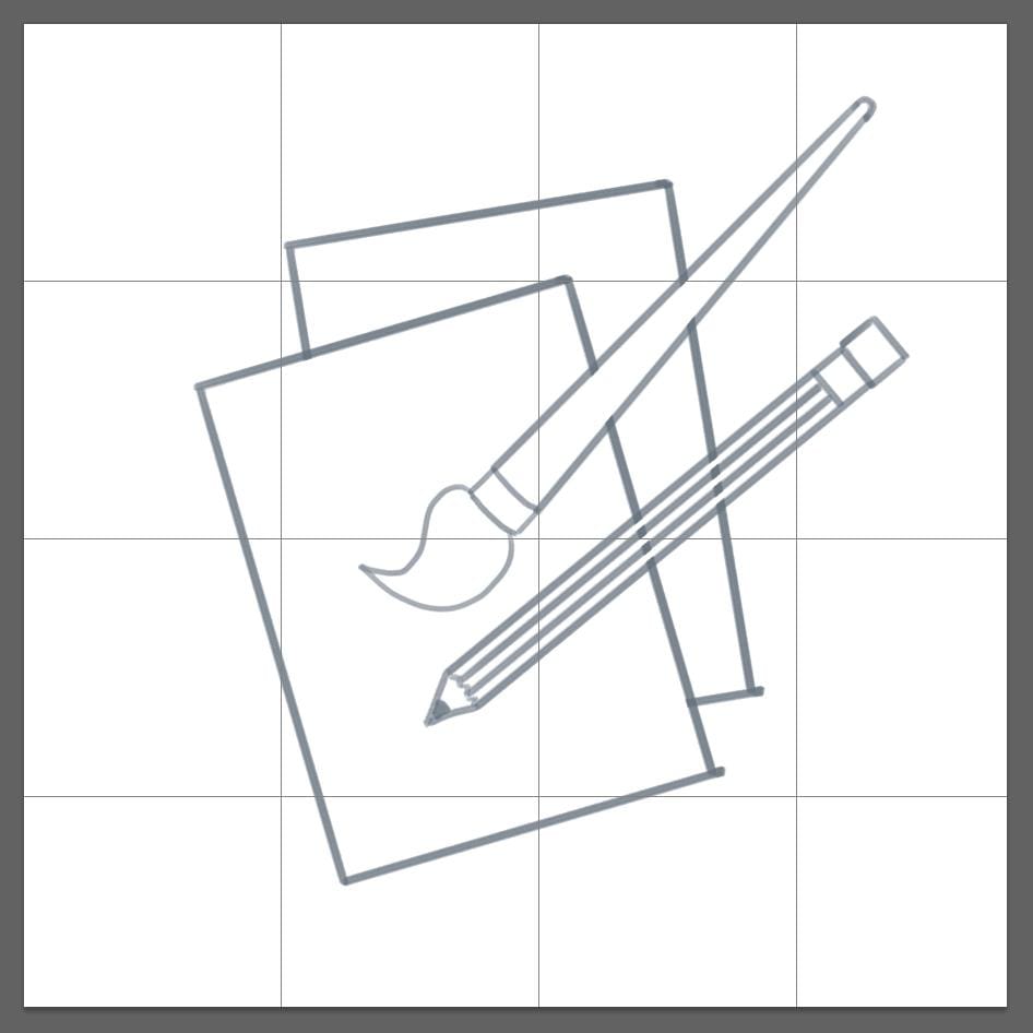 Icon Design Project: Art More! | Skillshare Student Project