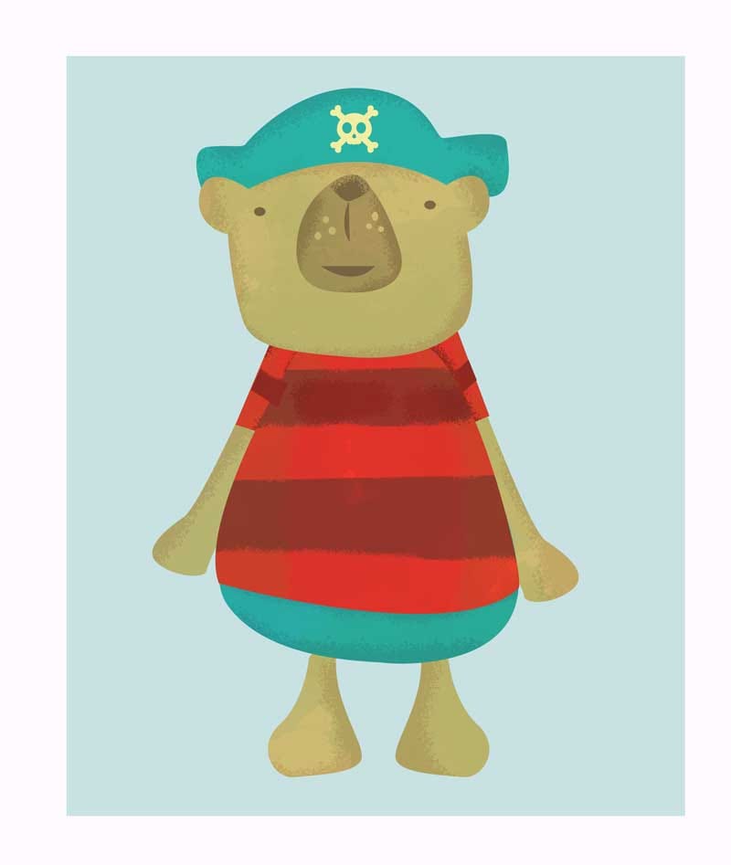 Pirate Bear! | Skillshare Student Project