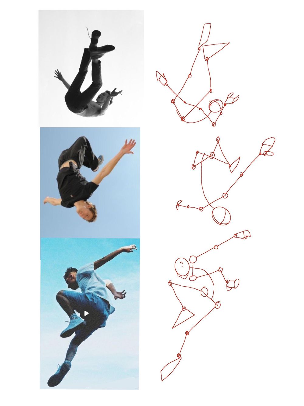 Falling people! | Skillshare Student Project