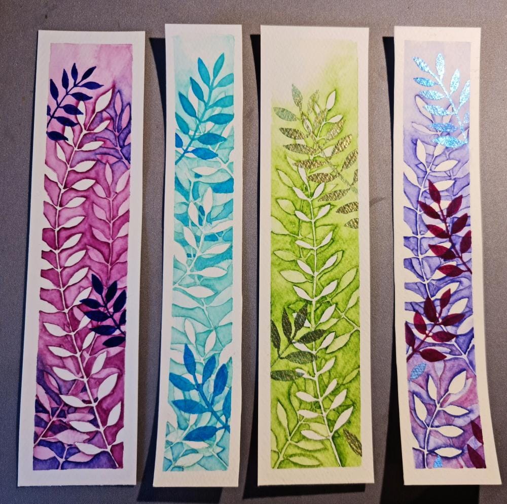 4 decent bookmarks from scrap paper | Skillshare Student Project