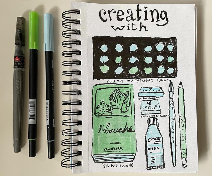Illustrated journaling project | Skillshare Student Project