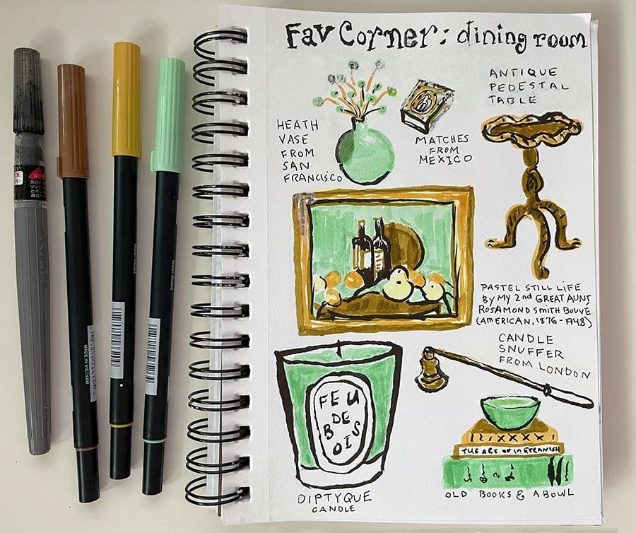 Illustrated journaling project | Skillshare Student Project