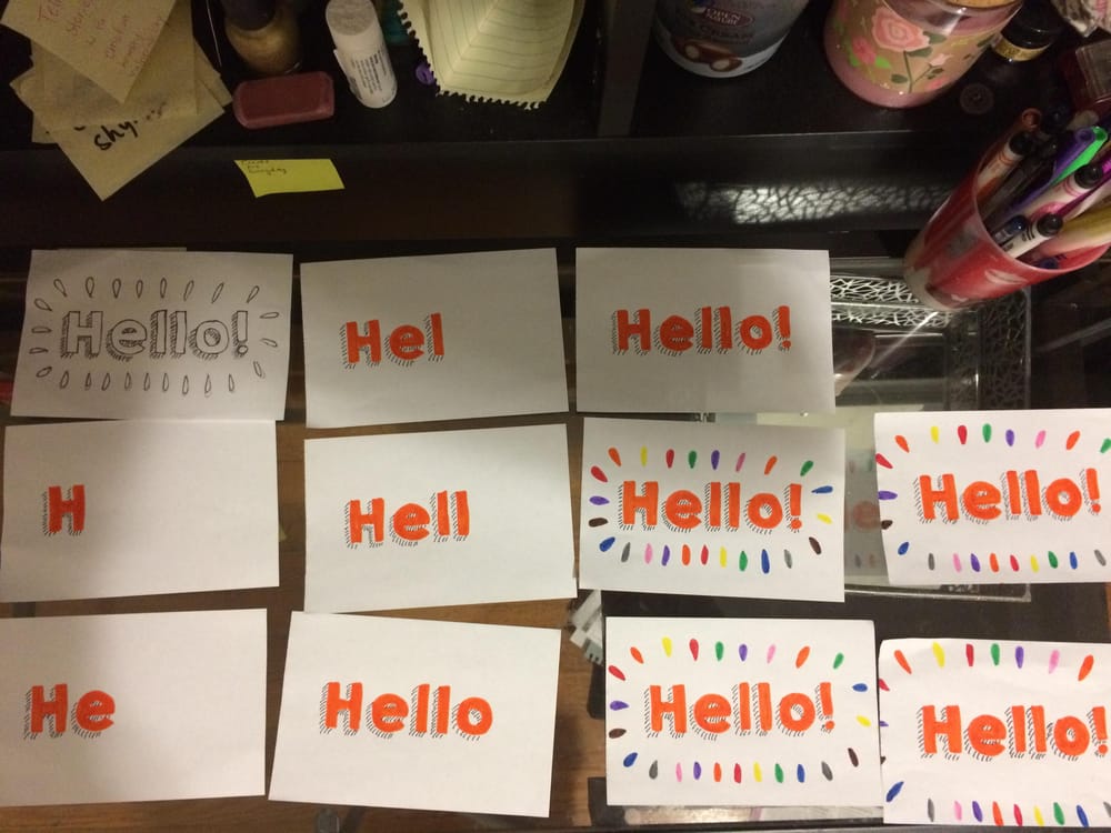 Hello! | Skillshare Student Project