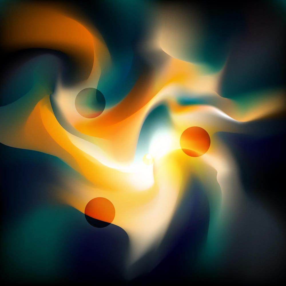 Gradient mesh abstract | Skillshare Student Project