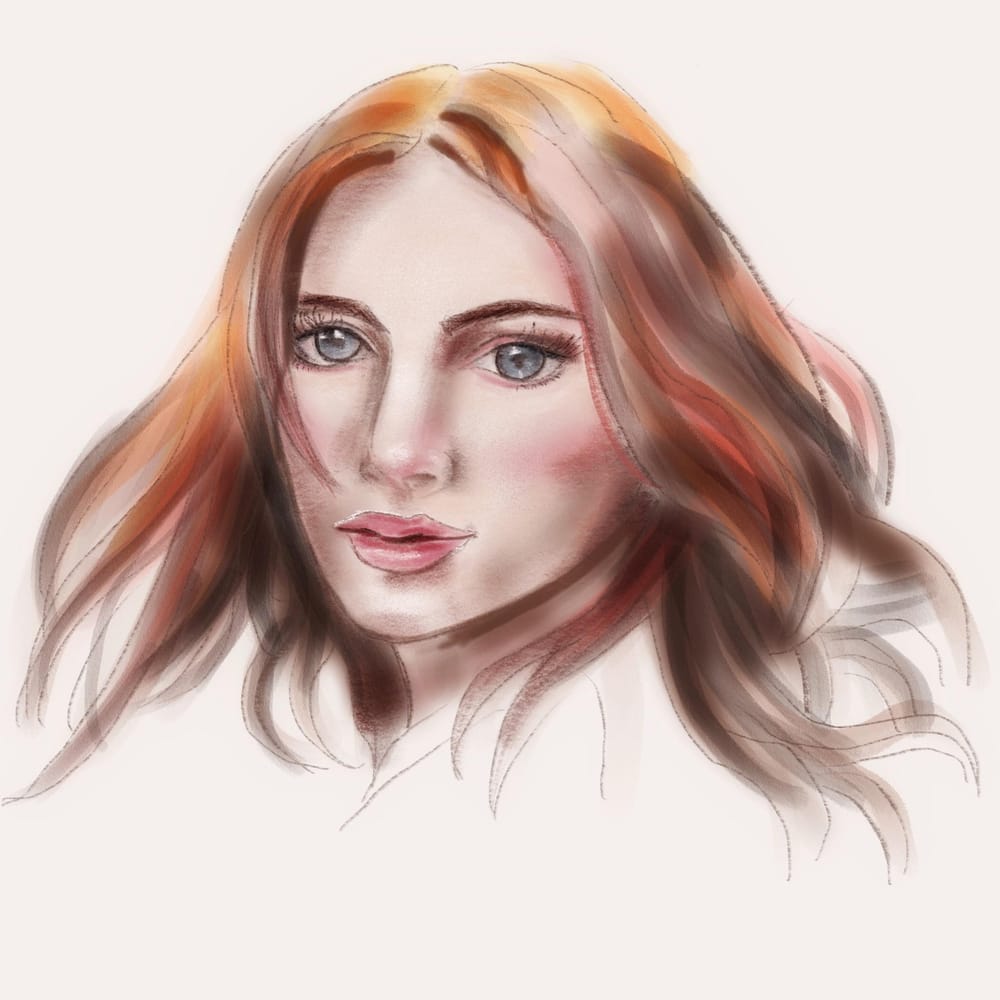 Portrait in Procreate | Skillshare Student Project