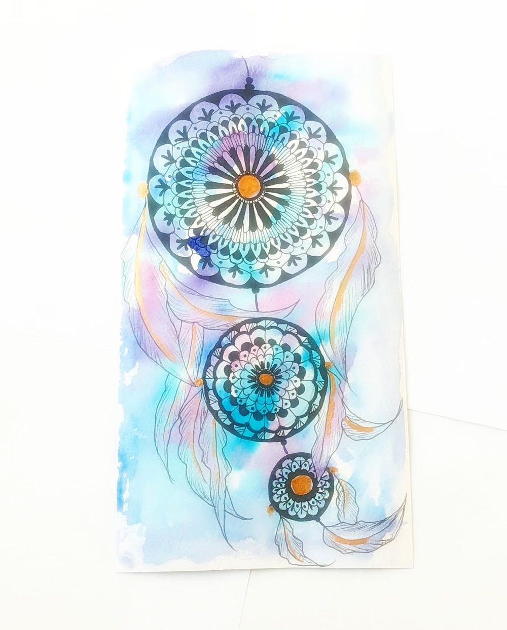 Mandala dreamcatcher | Skillshare Student Project