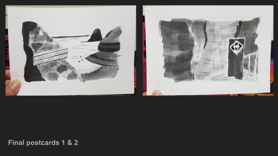 Warning: postcards from Australia | Skillshare Student Project