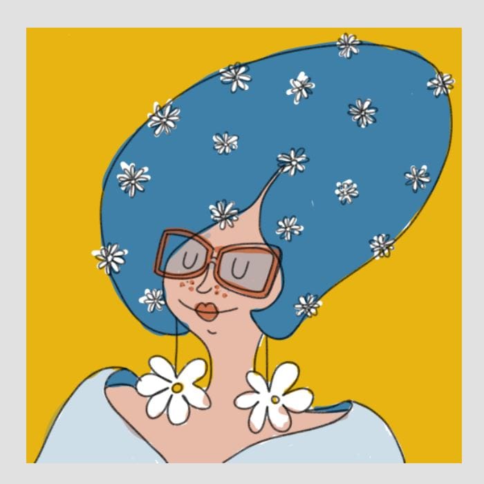 Groovy daisy | Skillshare Student Project