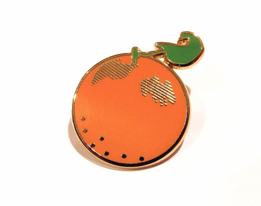 Florida Orange Pin | Skillshare Student Project