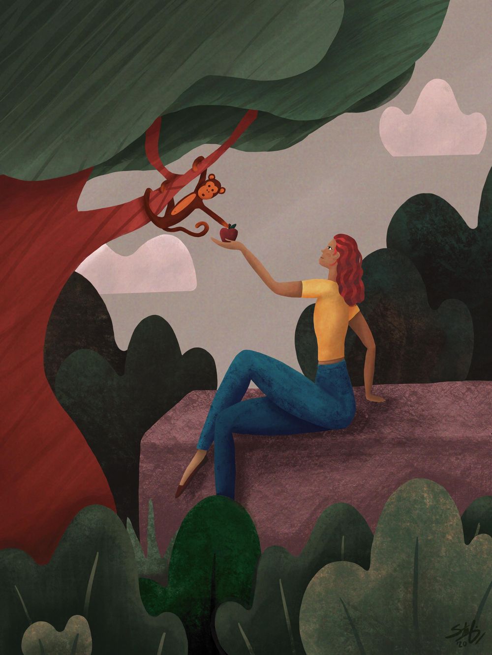 Hungry Monkey | Skillshare Student Project