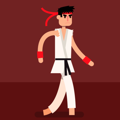 ryu walking | Skillshare Student Project