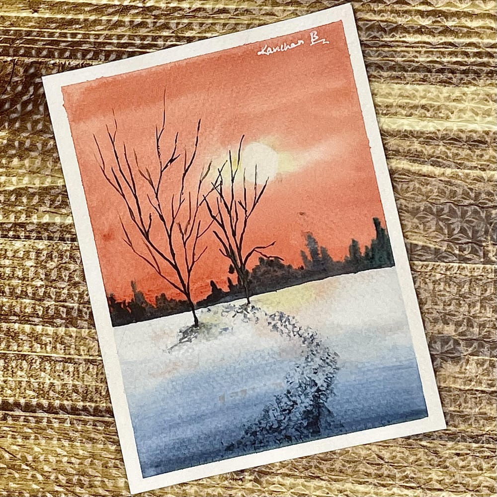 30 Day Winter Watercolor Challenge | Skillshare Student Project